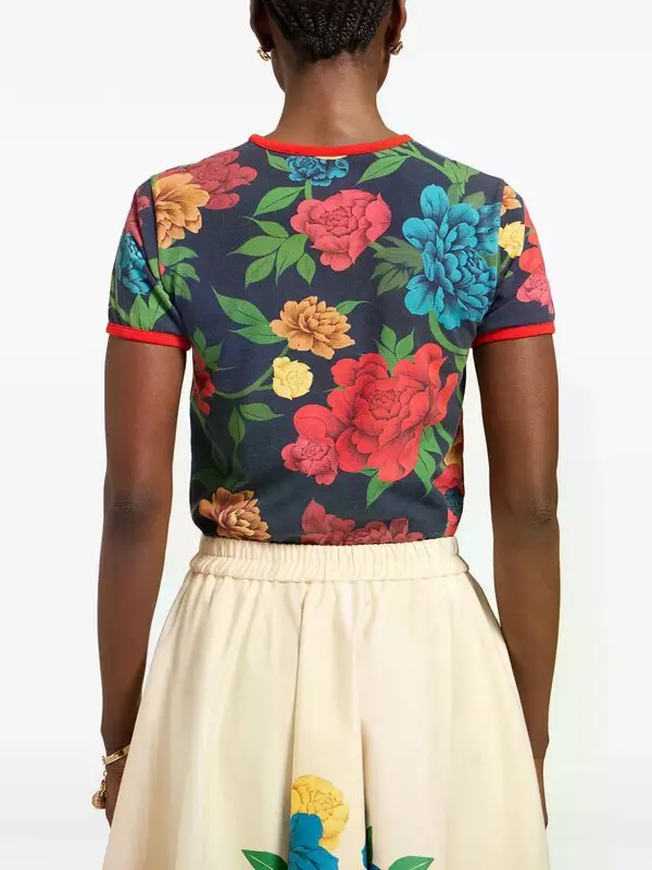 La DoubleJ Cu-tee Crop Top - Blue