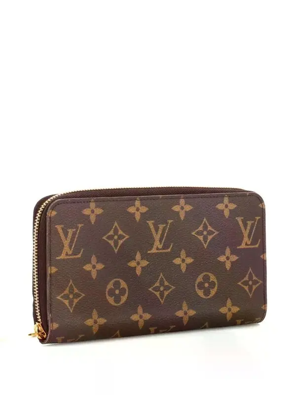 LOUIS VUITTON Zippy Wallet Monogram Canvas Small Wallets