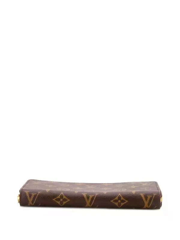 LOUIS VUITTON Zippy Wallet Monogram Canvas Small Wallets