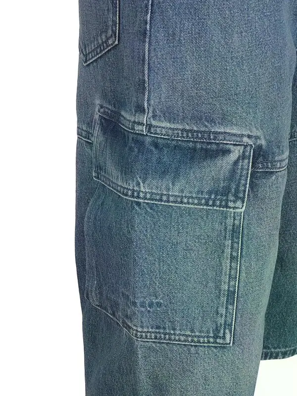 Givenchy Cargo-pocket Denim Shorts