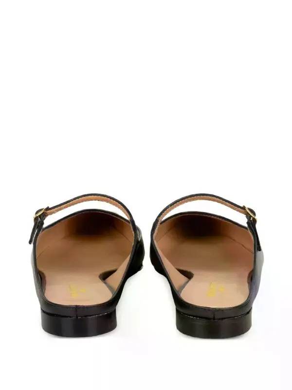 Status Pointed-toe Mules - Black