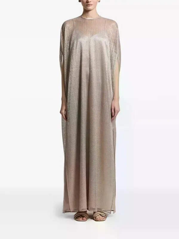Peserico Sheer Maxi Dress