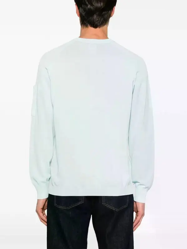 C.P. COMPANY Crew Neck Sweater With Logo Detail