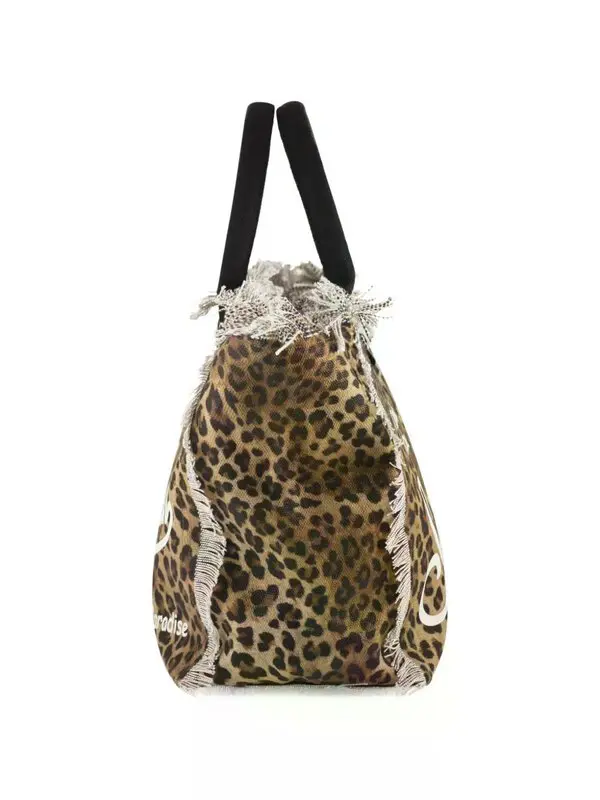 MC2 SAINT BARTH Animal-print Tote Bag - Brown