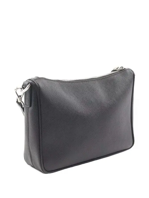 Prada 2013-2026 Saffiano Crossbody Bag - Black