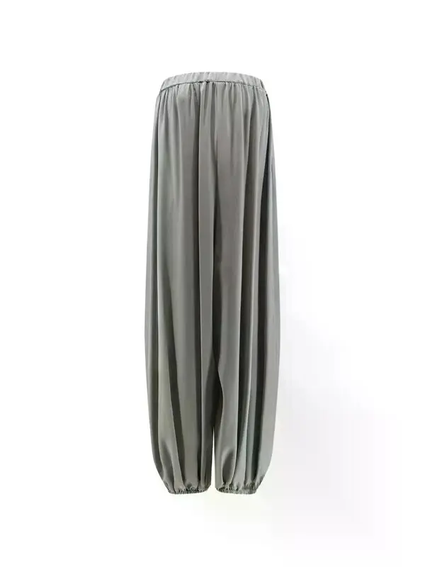 ALYSI Silk Palazzo Trousers