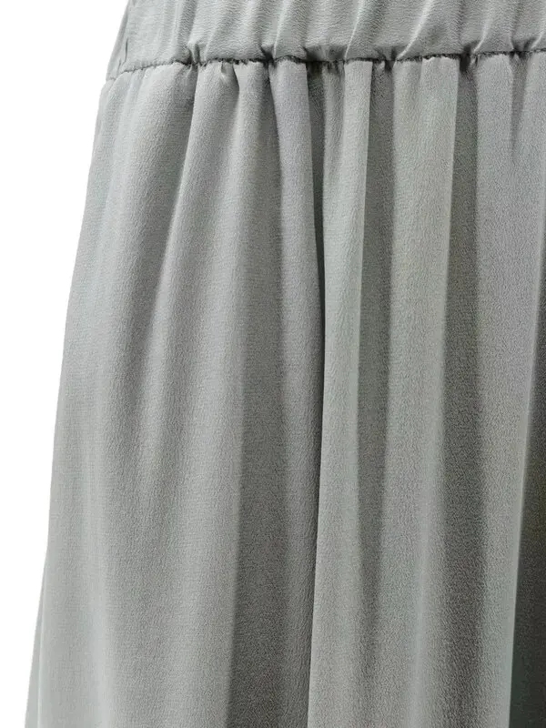 ALYSI Silk Palazzo Trousers