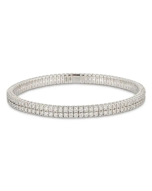 ZYDO 18k Gold 3.77 Tcw Diamond Bracelet - White