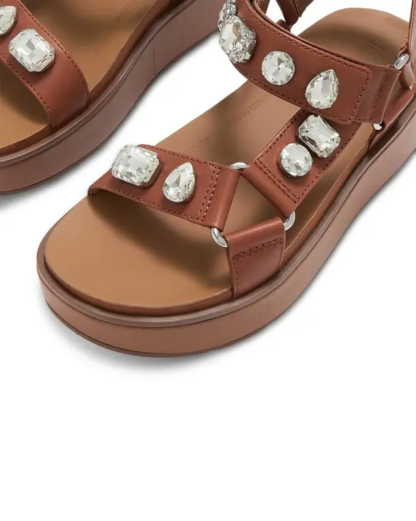 Fitflop Gen-ff Max Ultra Leather Platform Sandals