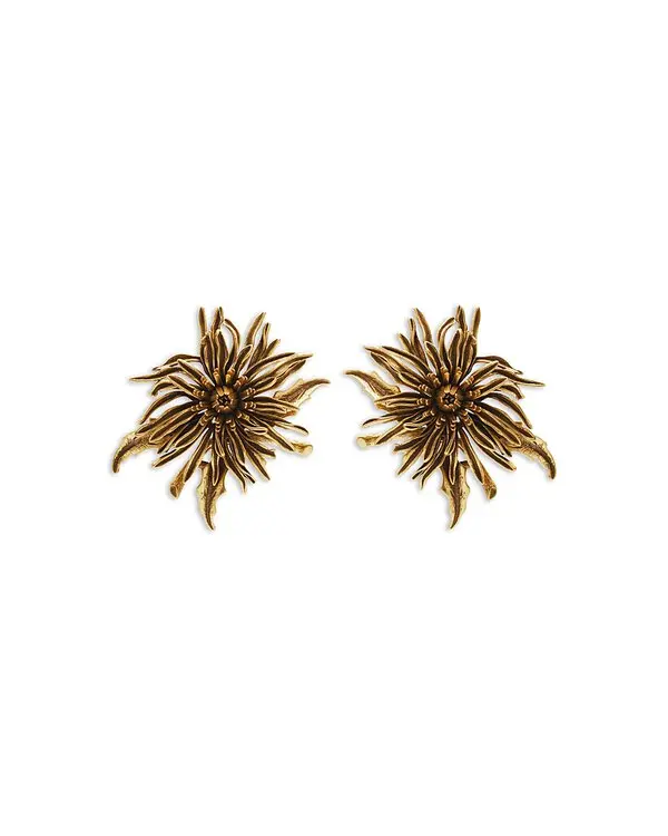 Cult Gaia Octavia Earrings - Antique Brass