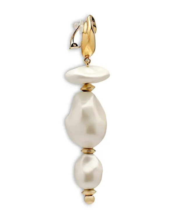 Cult Gaia Fabbie Imitation Earrings - Pearl