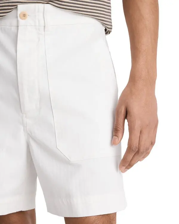 Madewell 6 Herringbone Shorts