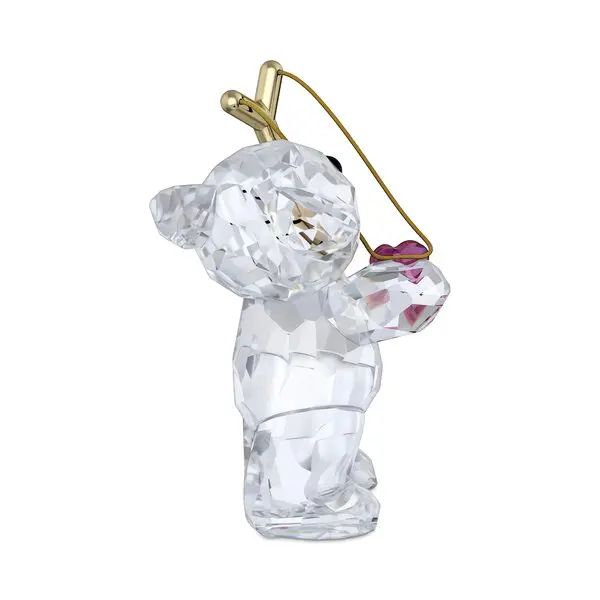 SWAROVSKI Kris Bear Crystal Figurine With Slingshot Motif