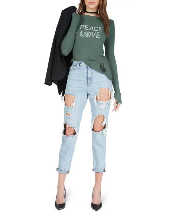 Lauren Moshi Mckinley Peace Combo Top