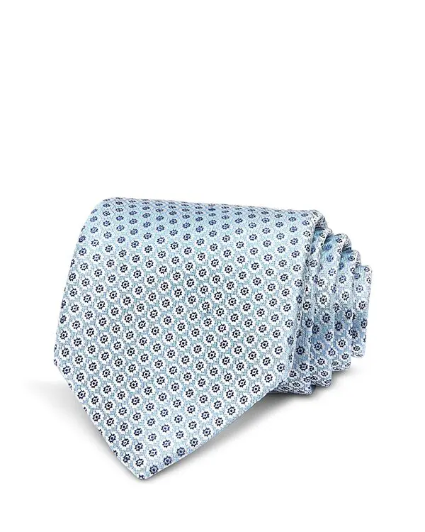 David Donahue Jacquard Silk Neck Tie