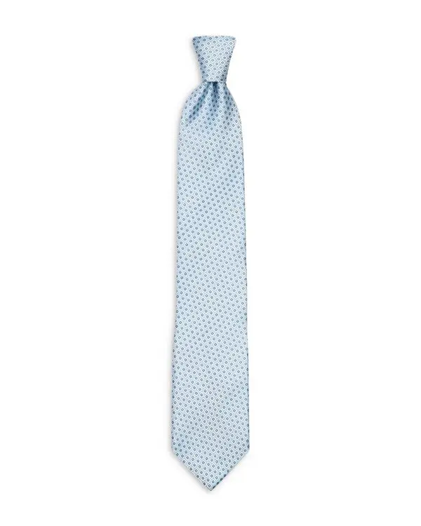 David Donahue Jacquard Silk Neck Tie