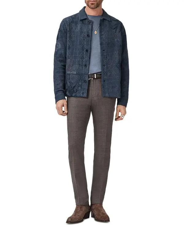 John Varvatos Sheridan Embroidered Jacket