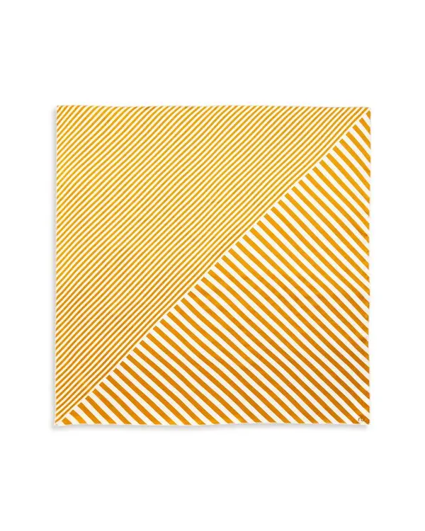 Rag & Bone Gia Silk Scarf - Gold