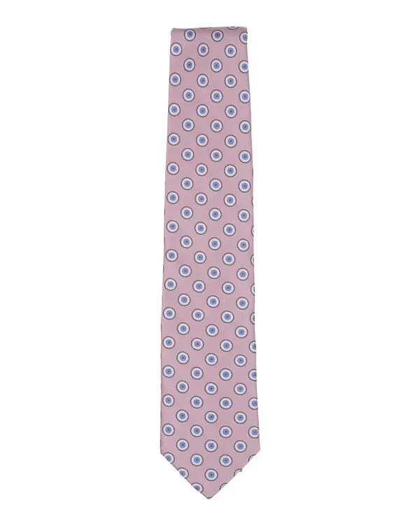 Thomas Pink Classic Medallion Neck Tie - Pink