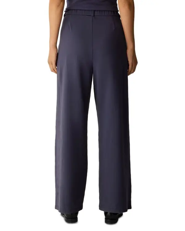 Eileen Fisher High Waisted Wide Leg Pants
