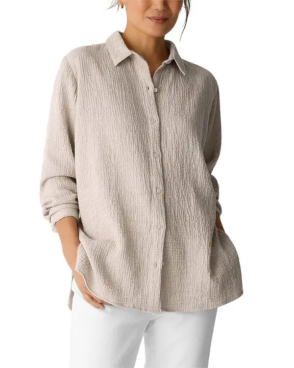 Eileen Fisher Classic Collar Shirt