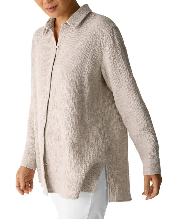 Eileen Fisher Classic Collar Shirt