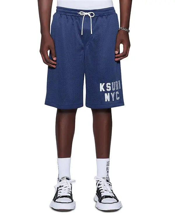 Ksubi K Lock 9.5" Nyc Mesh Roll Shorts