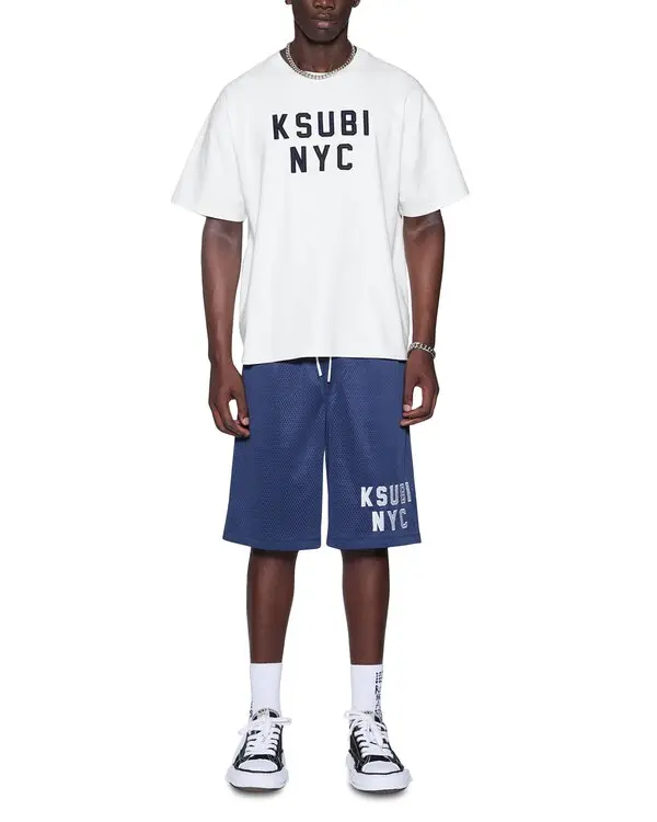 Ksubi K Lock 9.5" Nyc Mesh Roll Shorts
