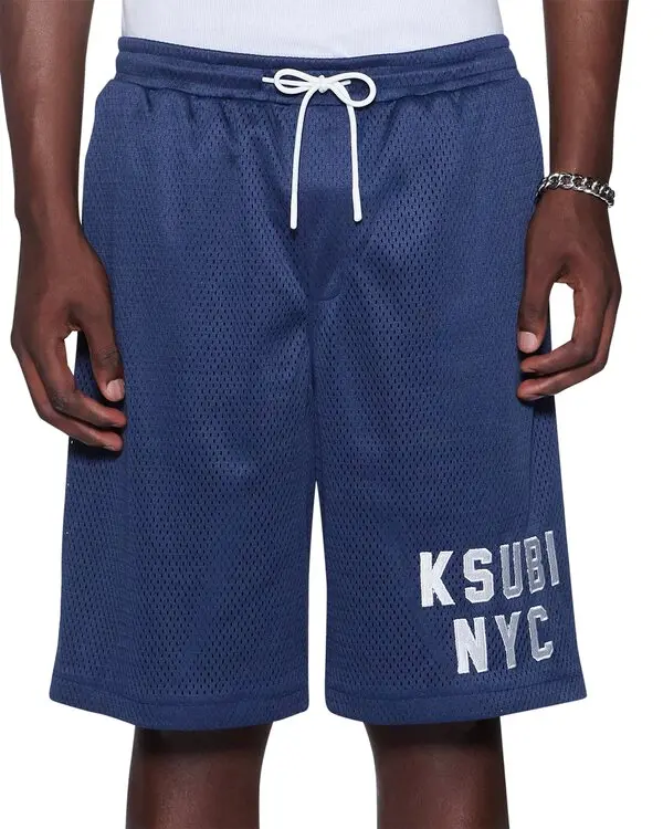 Ksubi K Lock 9.5" Nyc Mesh Roll Shorts
