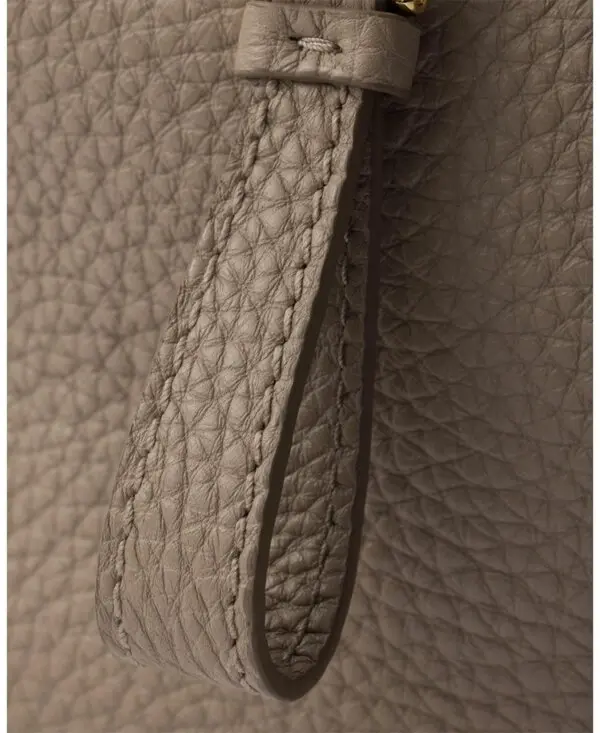 Prada Small Leather Bag - Grey