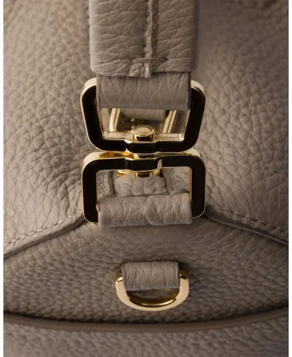 Prada Small Leather Bag - Grey