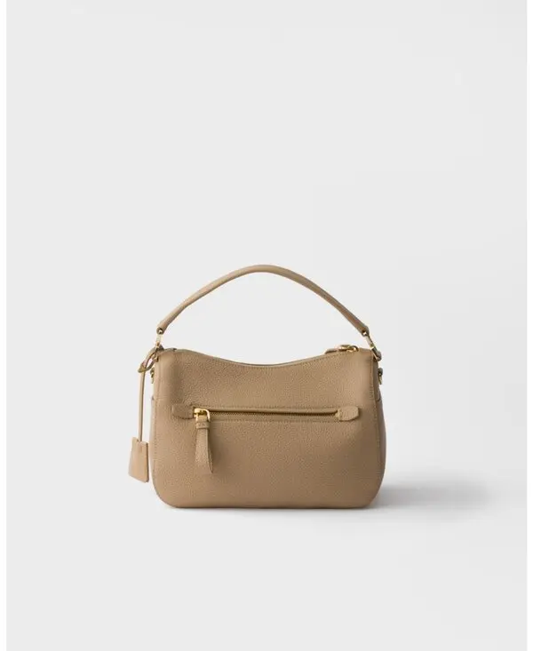 Prada Small Leather Handbag - Neutral
