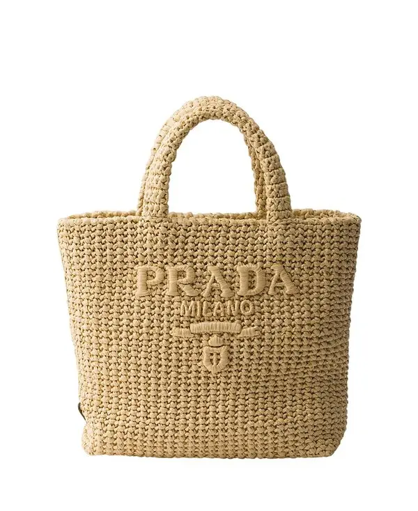 Prada Small Crochet Tote Bag