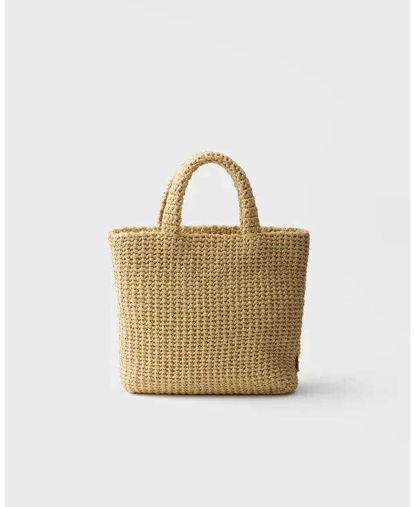 Prada Small Crochet Tote Bag