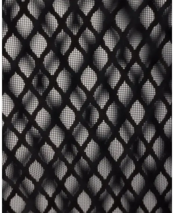 Prada Re-edition 2005 Mesh And Brushed Leather Bag - Black