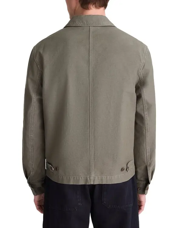 Madewell Service Jacket In Reverse Sateen