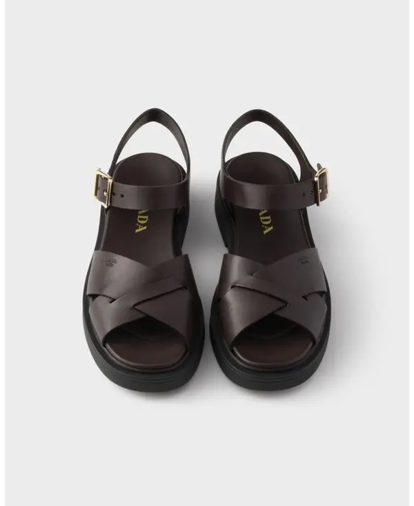 Prada Leather Sandals