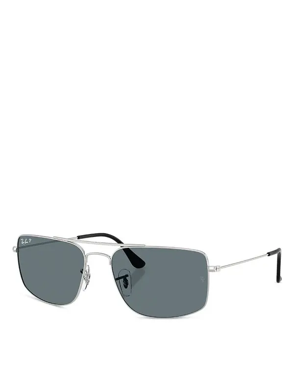 Ray-ban Explorer 3 Square Sunglasses - Silver