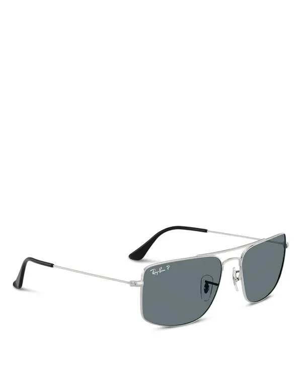 Ray-ban Explorer 3 Square Sunglasses - Silver