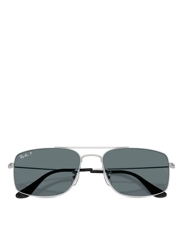 Ray-ban Explorer 3 Square Sunglasses - Silver