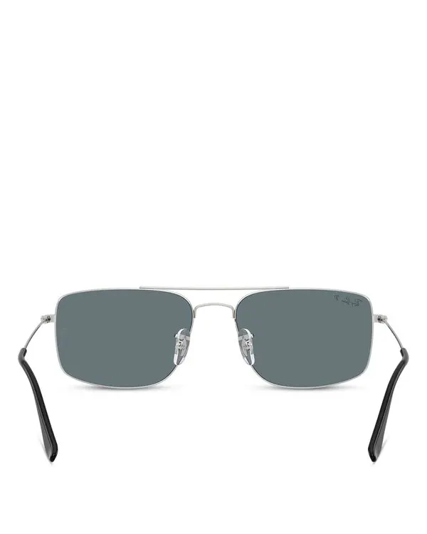 Ray-ban Explorer 3 Square Sunglasses - Silver
