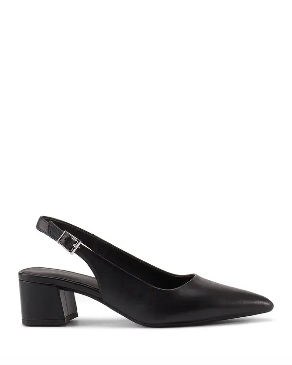 VAGABOND SHOEMAKERS Marta Leather Slingback Pumps - Black