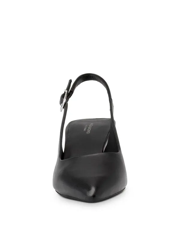 VAGABOND SHOEMAKERS Marta Leather Slingback Pumps - Black