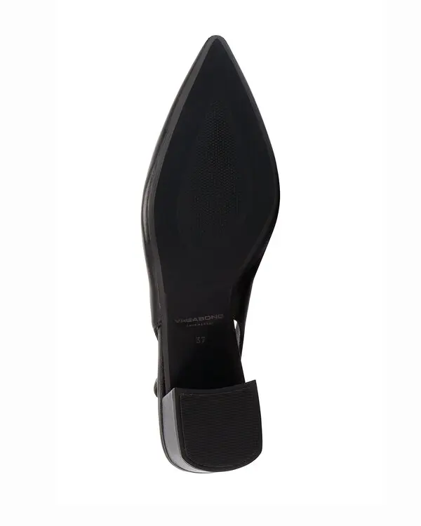 VAGABOND SHOEMAKERS Marta Leather Slingback Pumps - Black