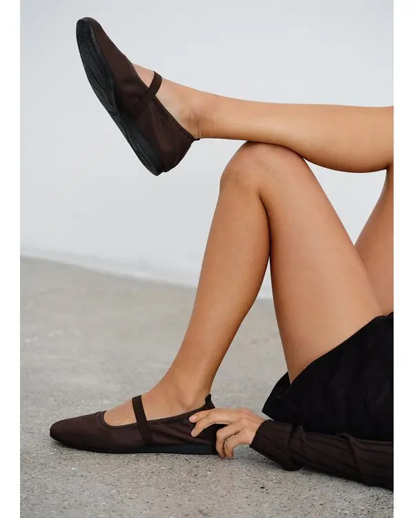 VAGABOND SHOEMAKERS Hillary Ballet Flats - Coffee
