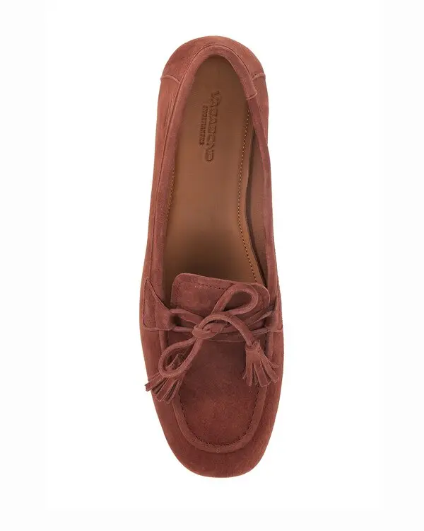 VAGABOND SHOEMAKERS Hillary Suede Loafers - Rust
