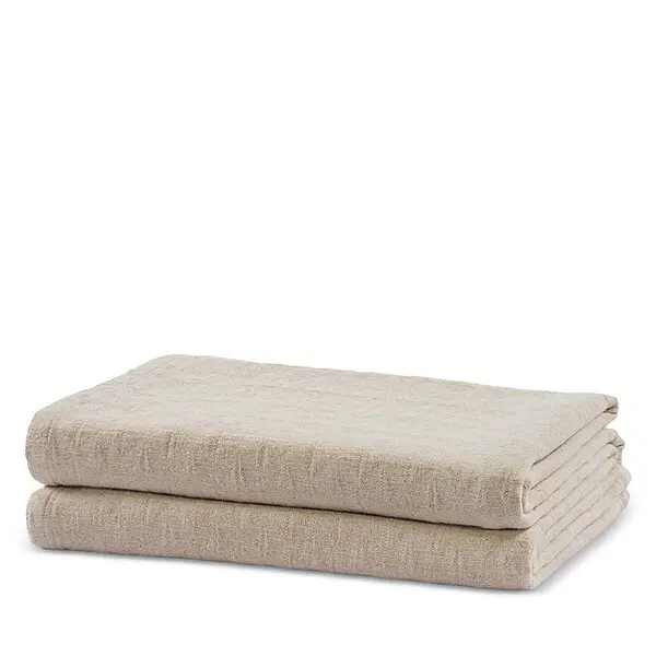 HAMAM Hemp & Cotton Blanket, Queen - Natural