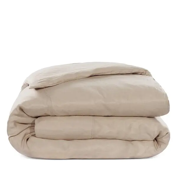 HAMAM Helios Duvet Cover, Queen - Vanilla