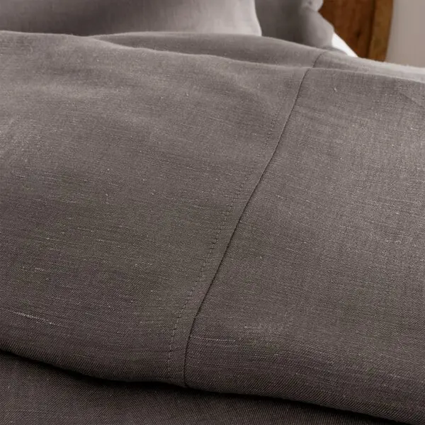 HAMAM Helios Duvet Cover, King - Graystone