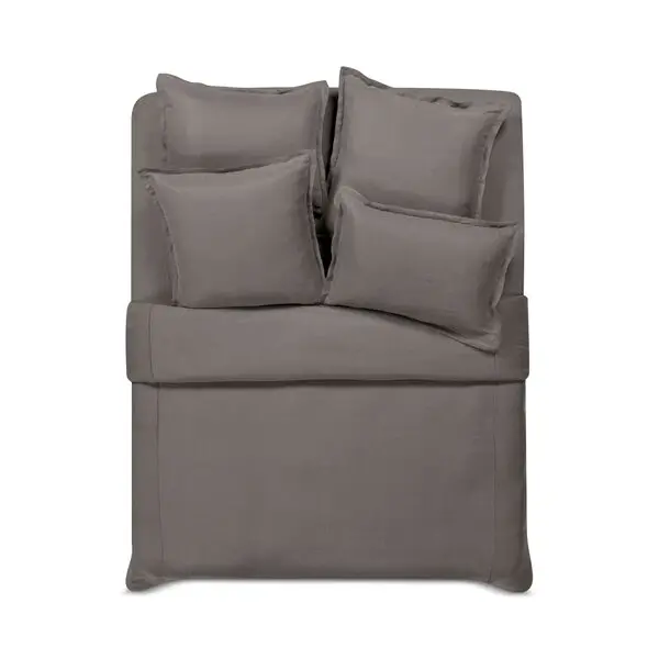 HAMAM Helios Duvet Cover, King - Graystone